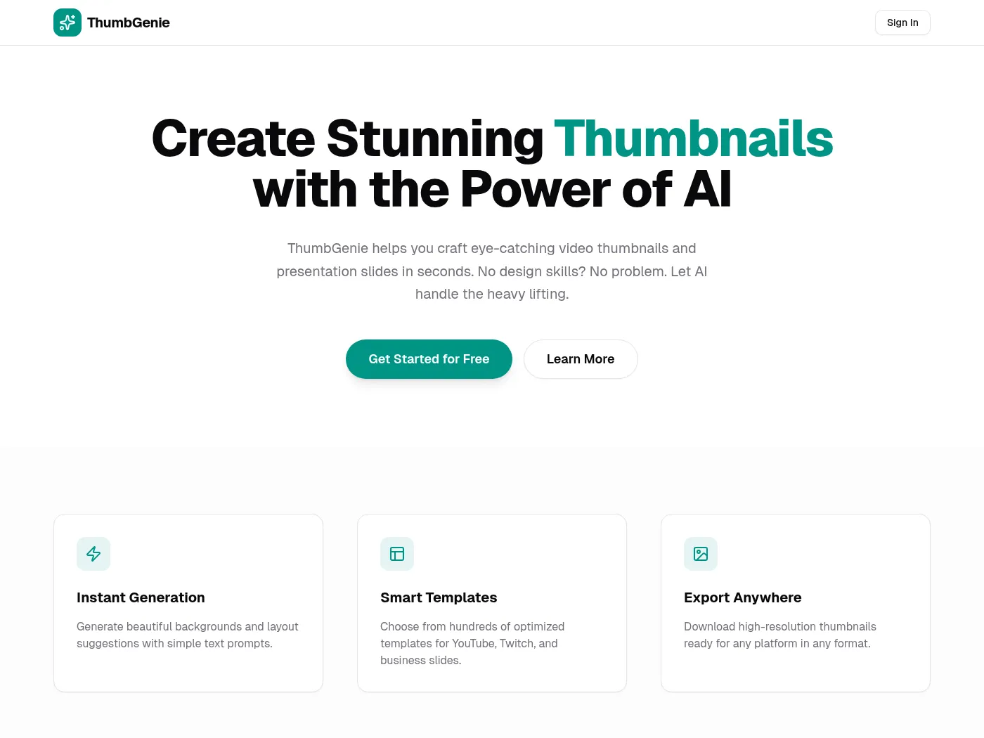ThumbGenie