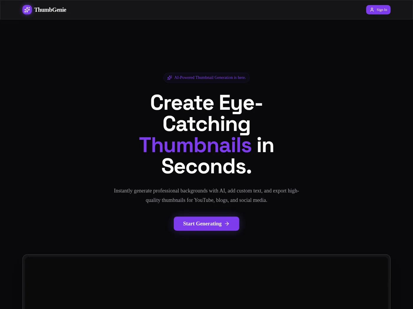 ThumbGenie