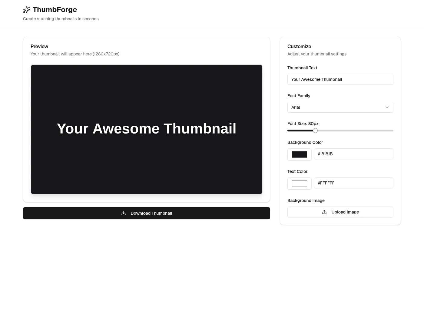 ThumbForge