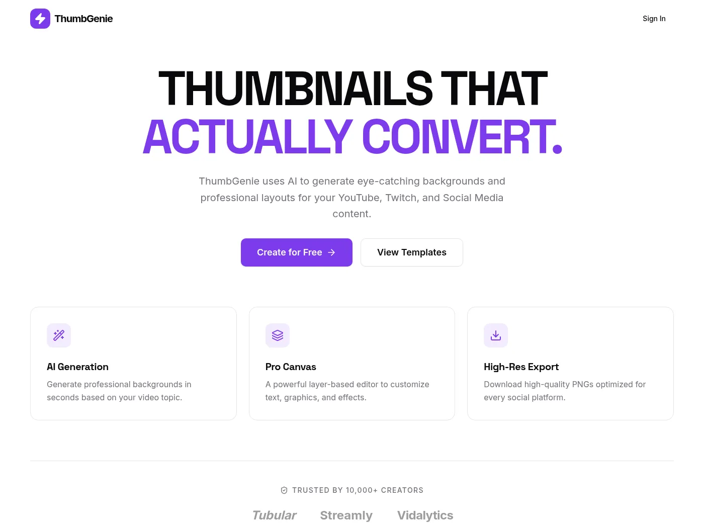 ThumbGenie