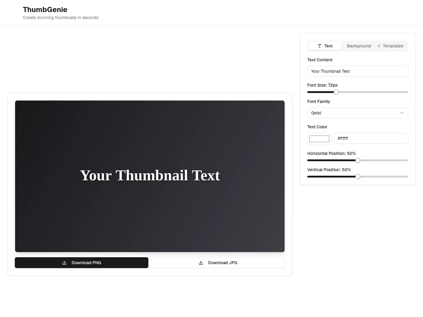 ThumbGenie