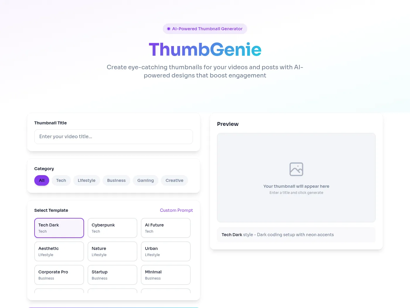 ThumbGenie