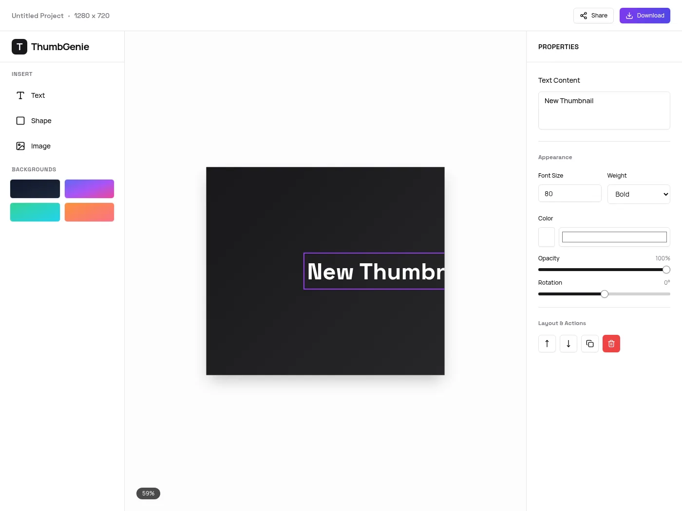 ThumbGenie