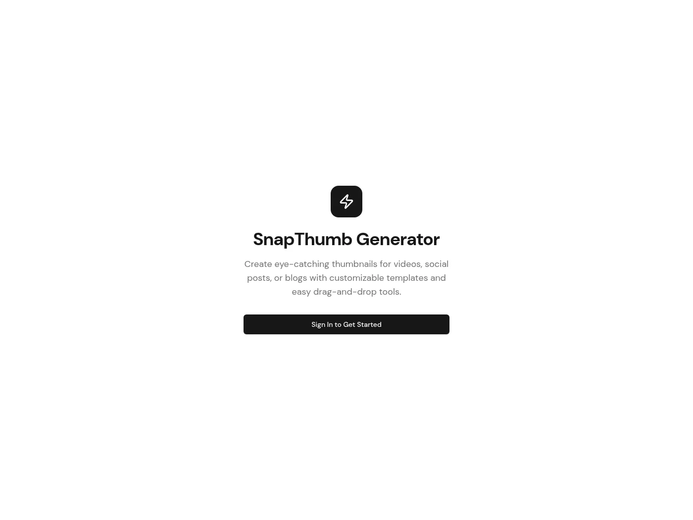 SnapThumb Generator