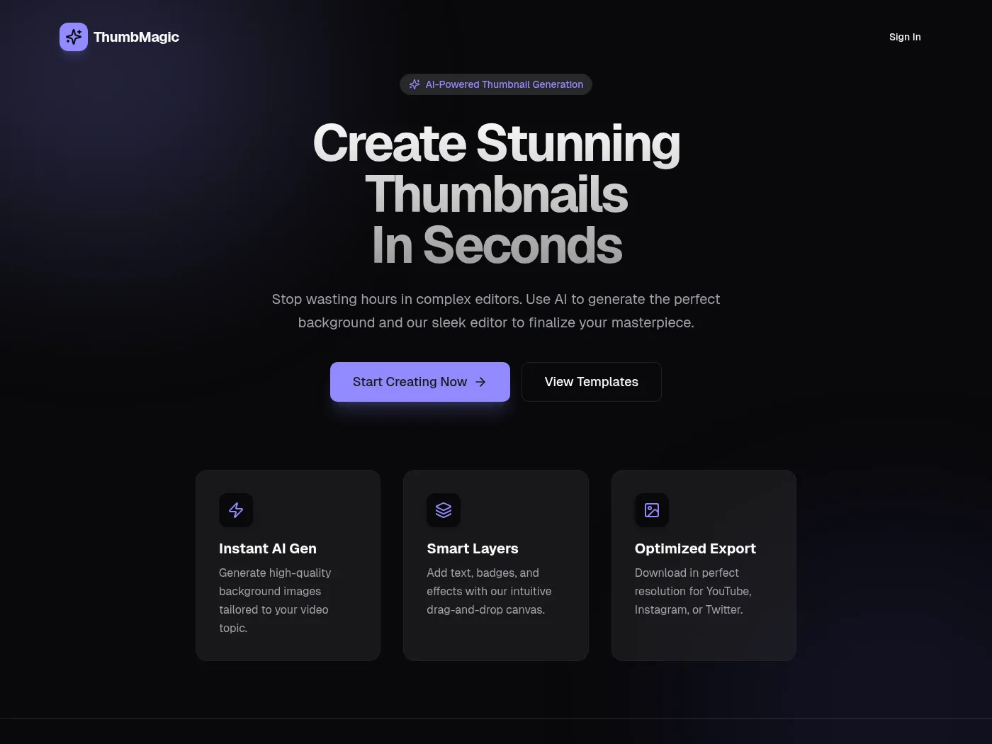 ThumbMagic Generator