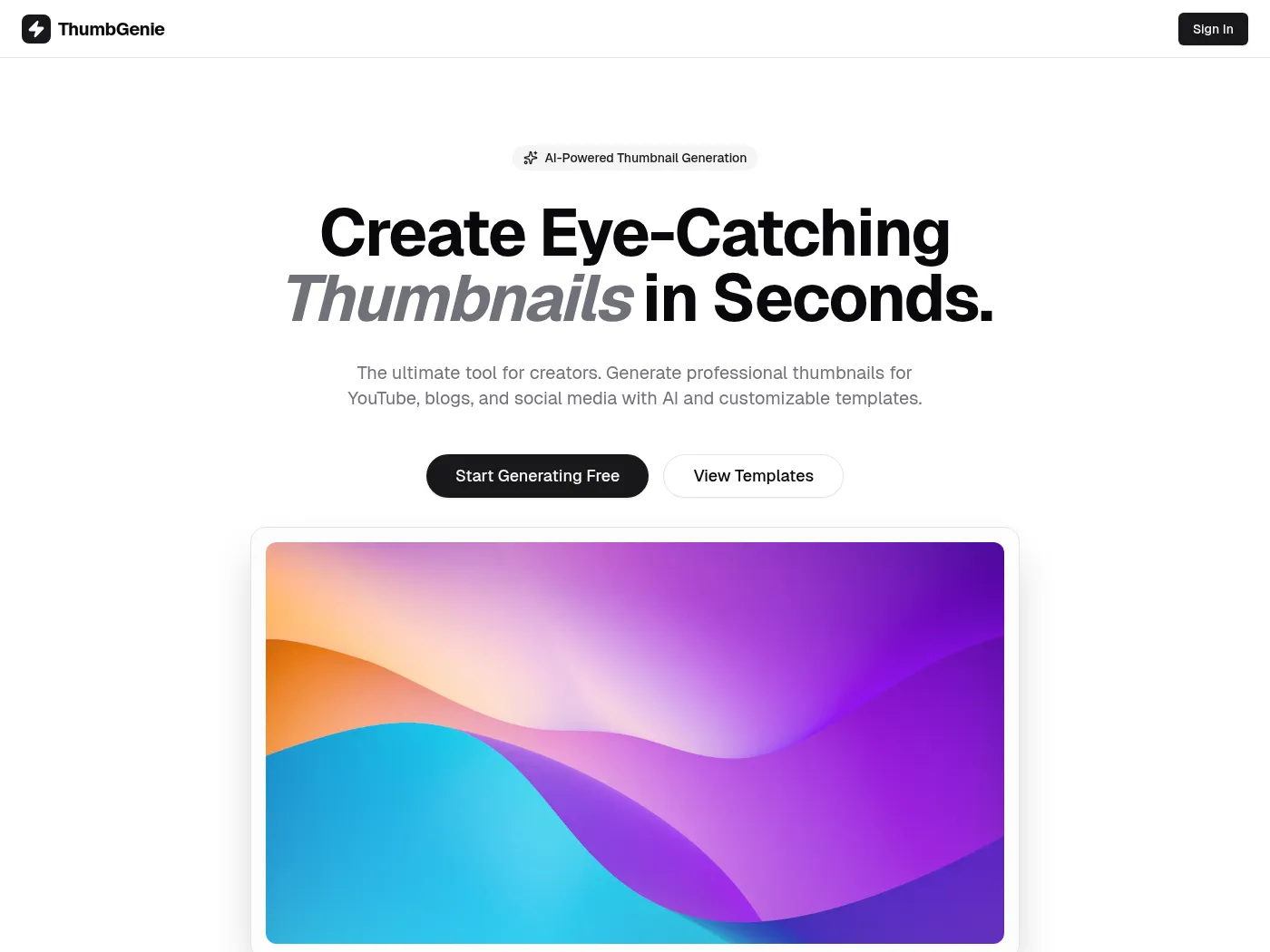 ThumbGenie