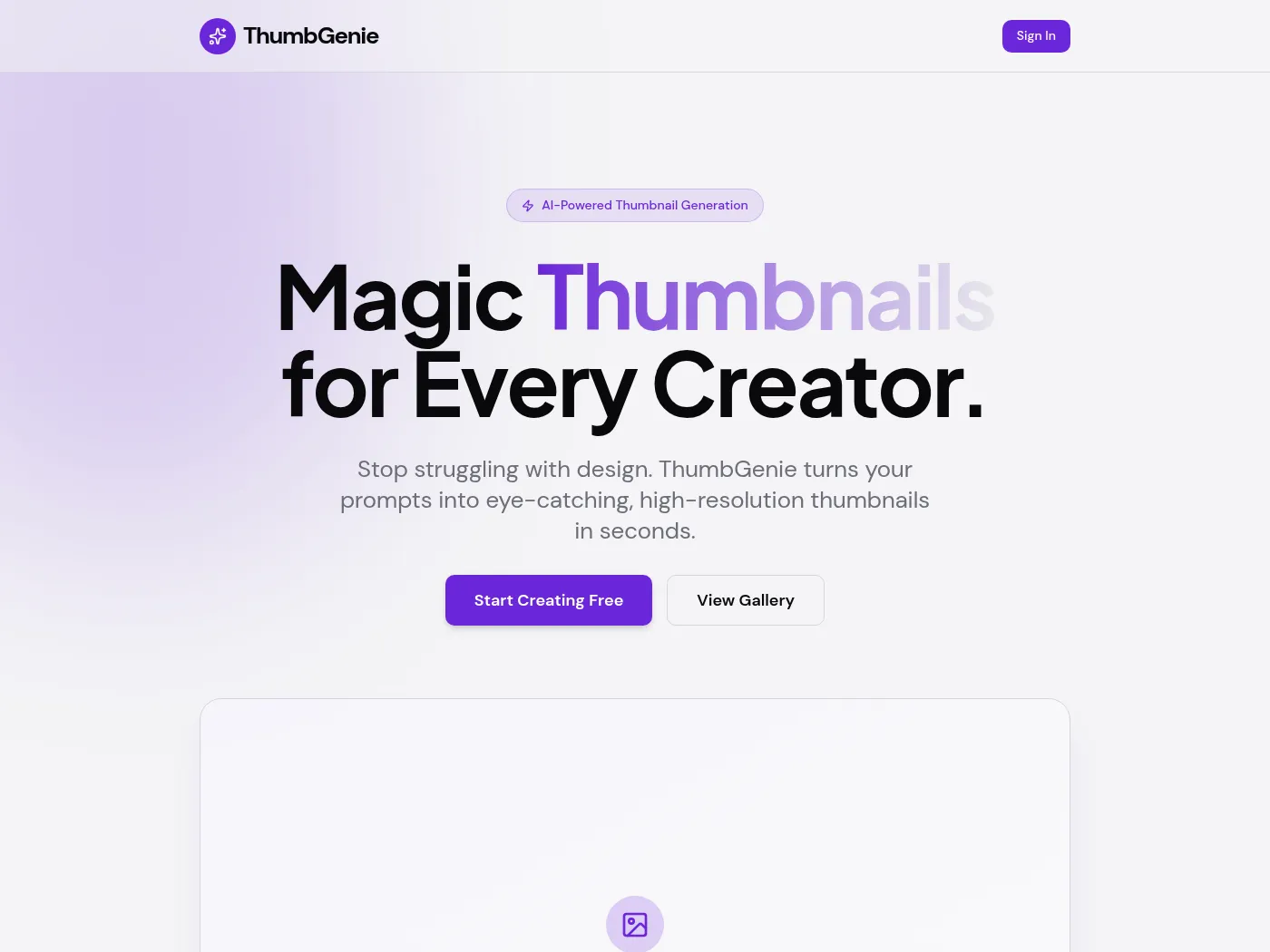 ThumbGenie