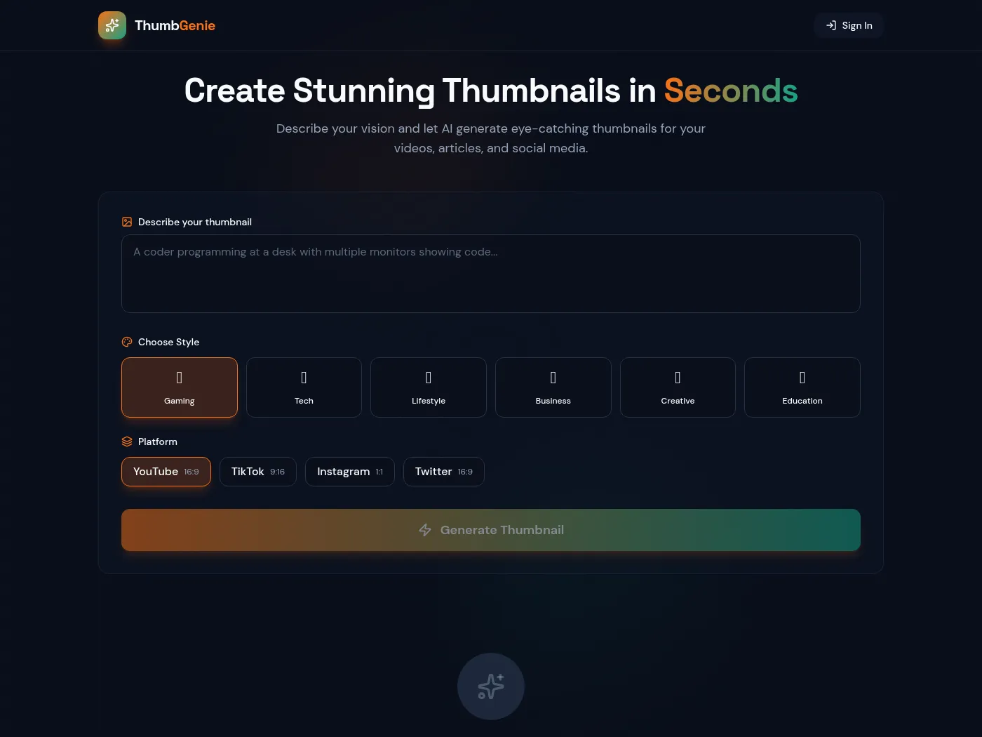 ThumbGenie