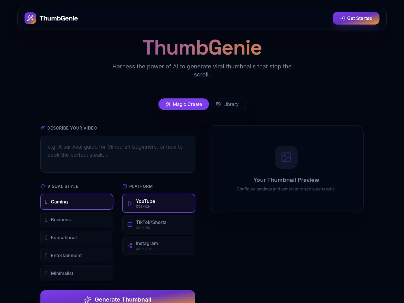 ThumbGenie