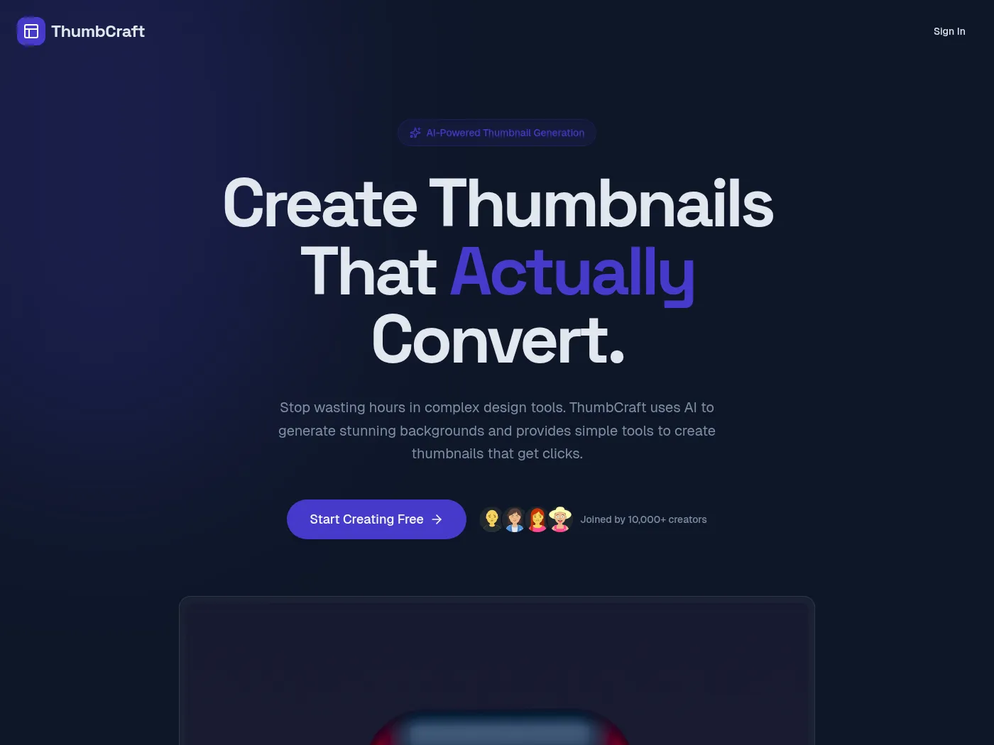 ThumbCraft Generator