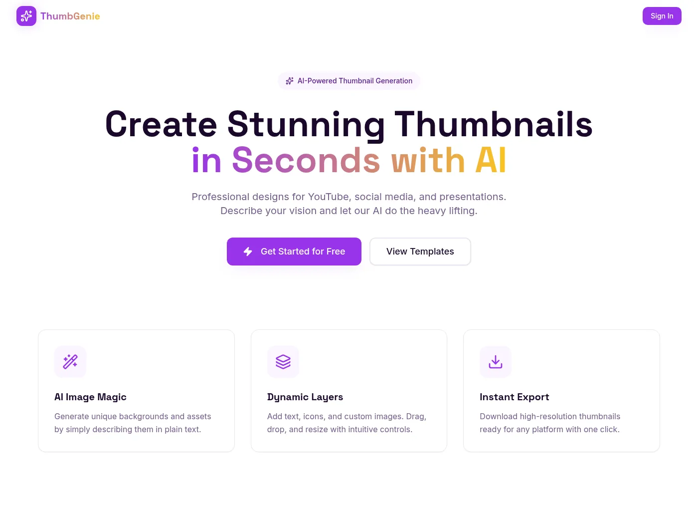 ThumbGenie