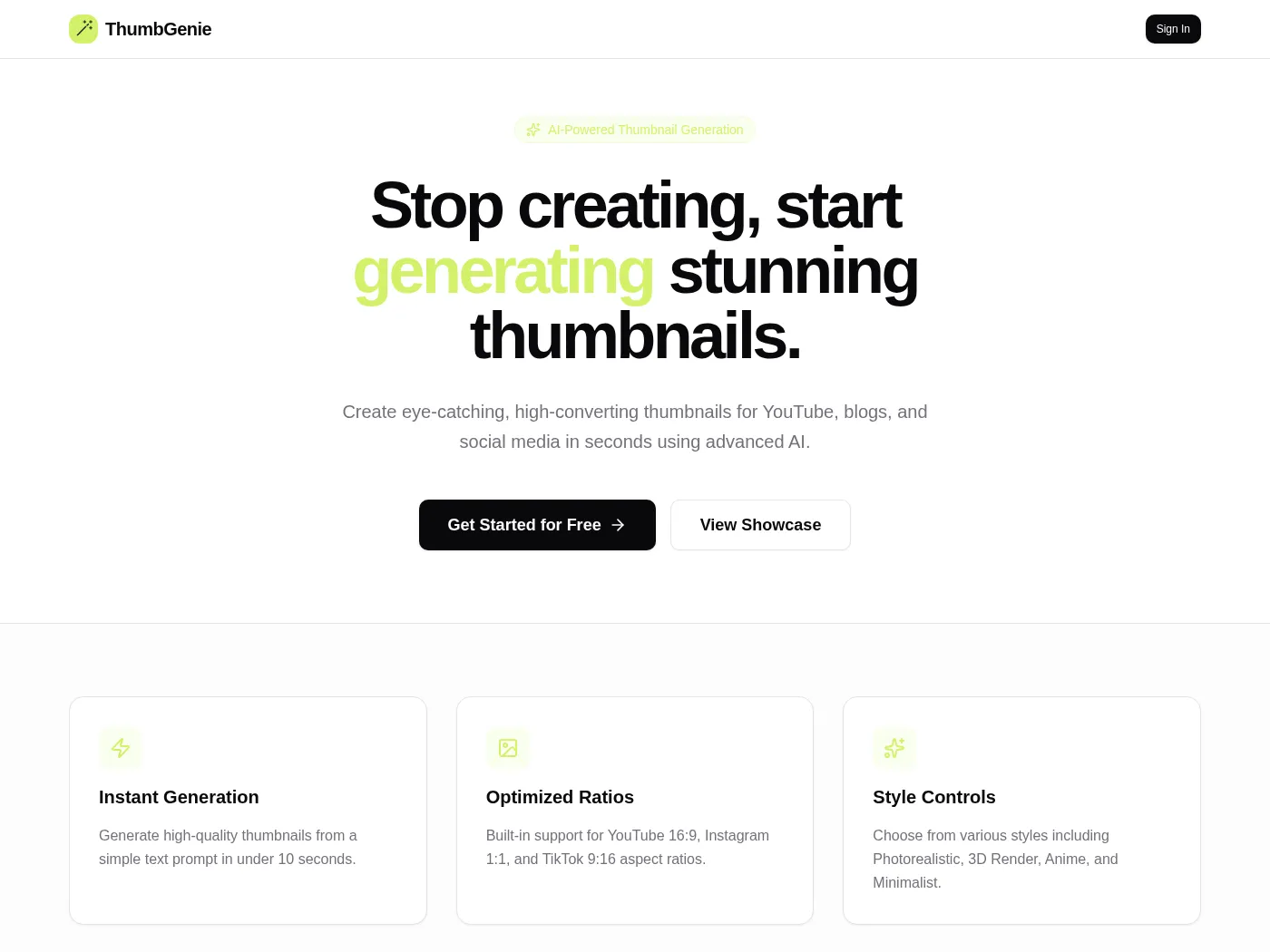 ThumbGenie