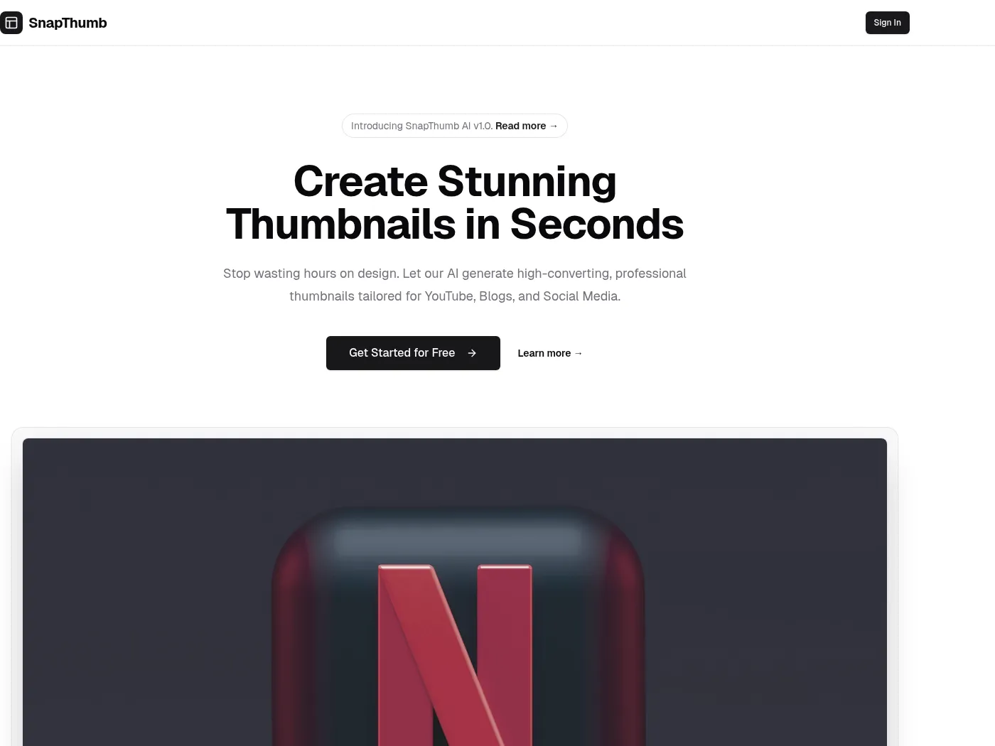 SnapThumb Generator