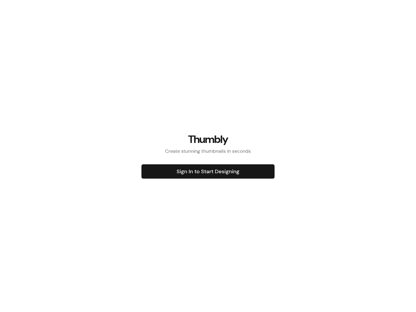 Thumbly Generator