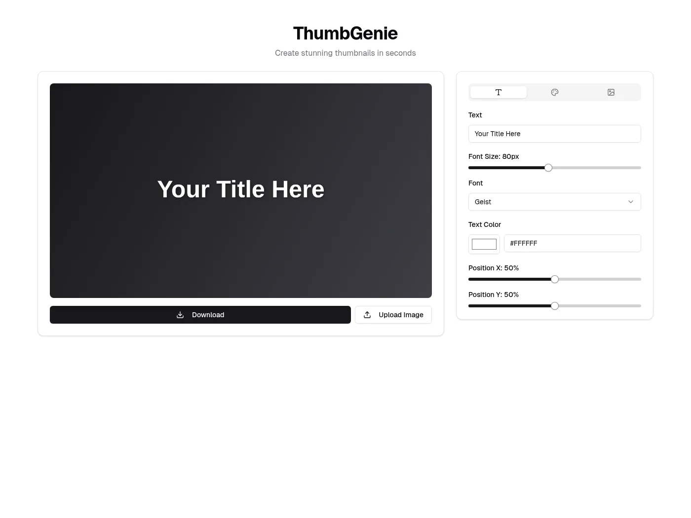 ThumbGenie