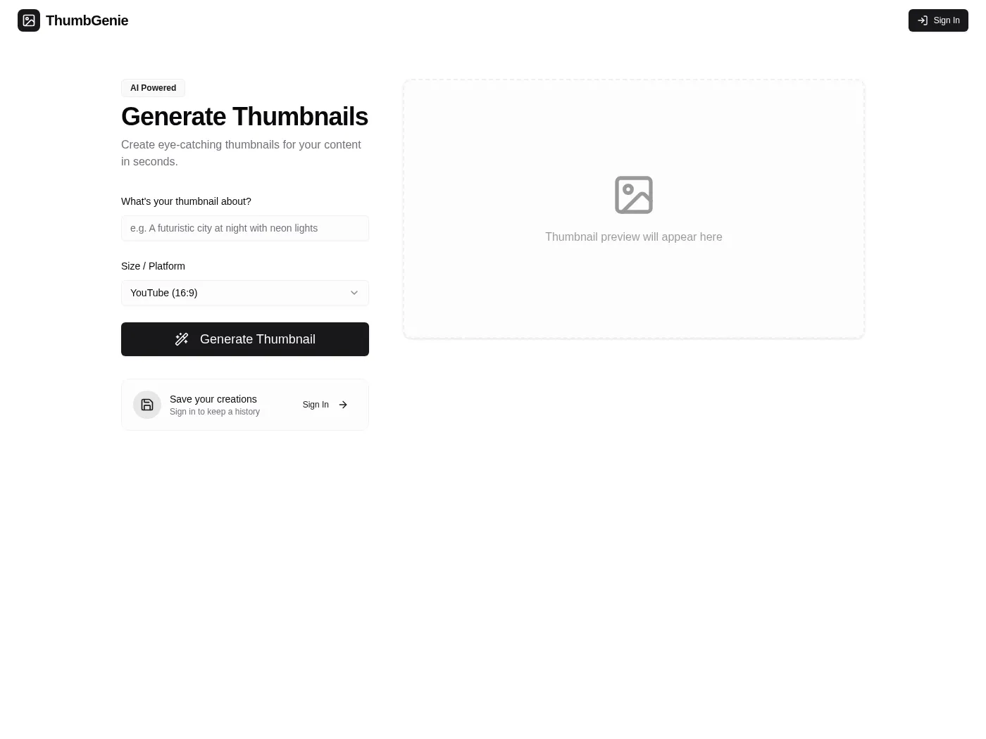 ThumbGenie