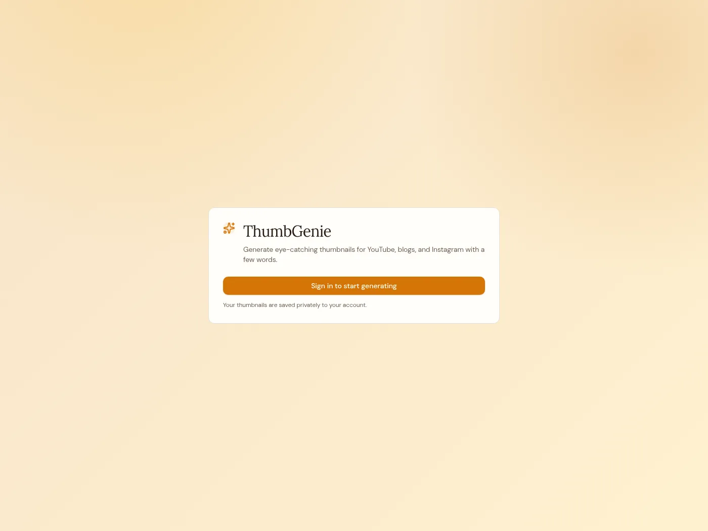 ThumbGenie