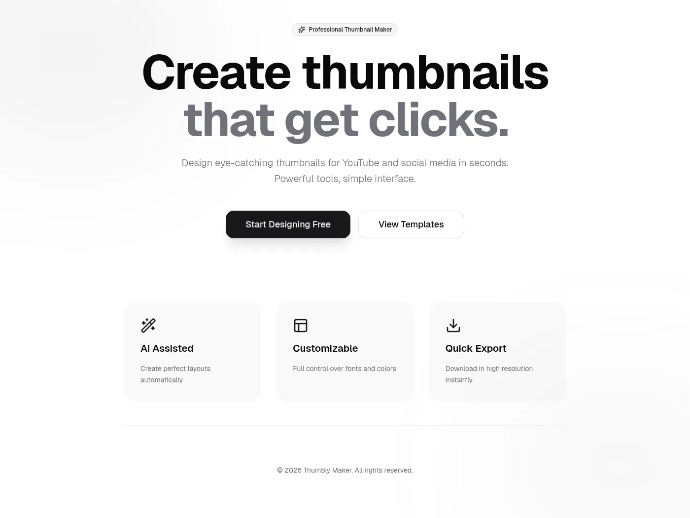 Thumbly Maker