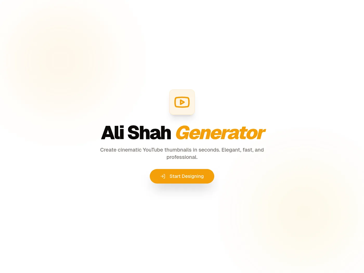 Ali Shah Thumbnail Generator