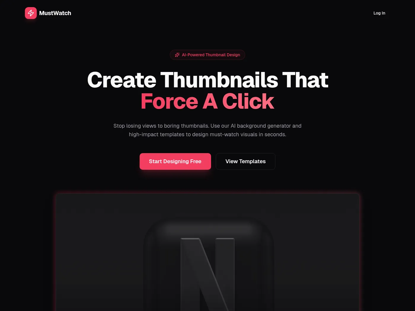 Must Watch Thumbnail Maker
