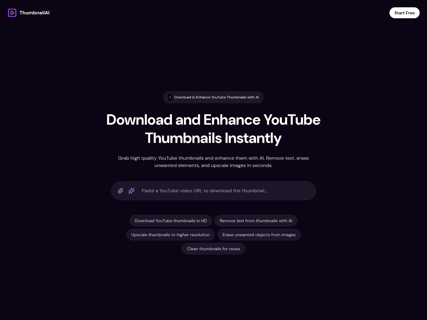 ThumbnailAI Hero Integration