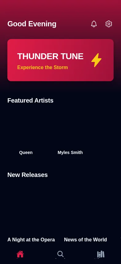 ThunderTune Music App