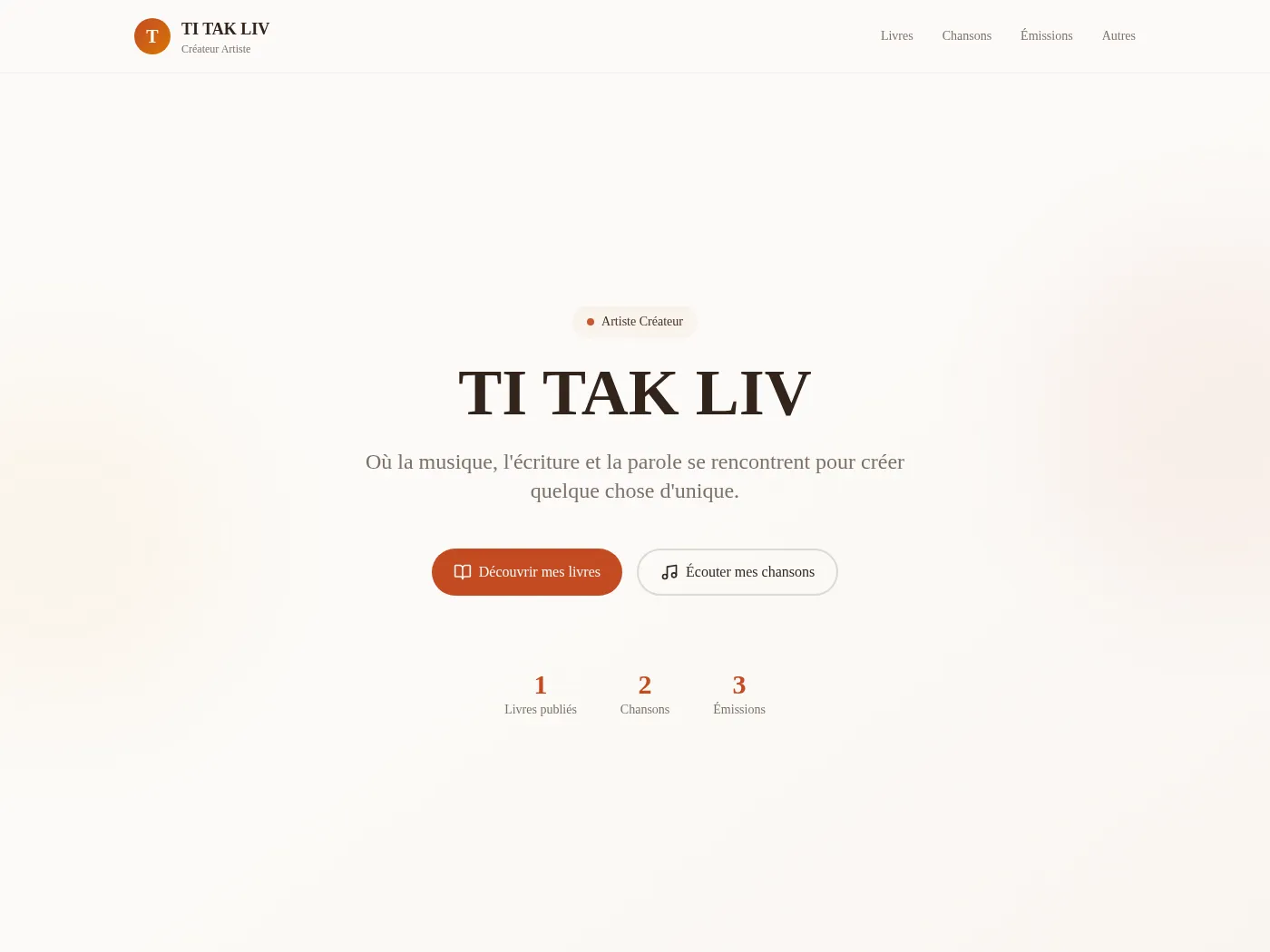 TI TAK LIV Portfolio