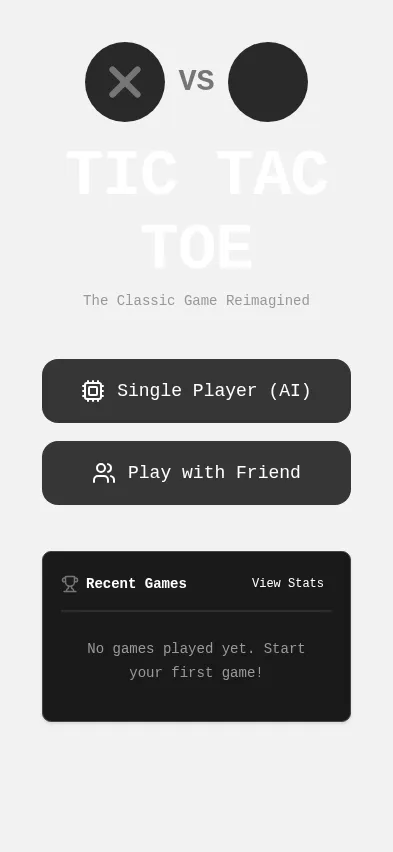 Tic Tac Toe Classic