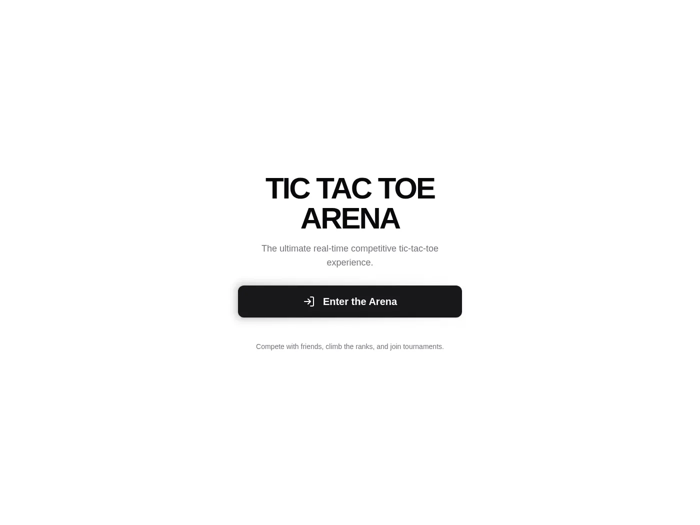 Tic Tac Toe Arena (Remix)
