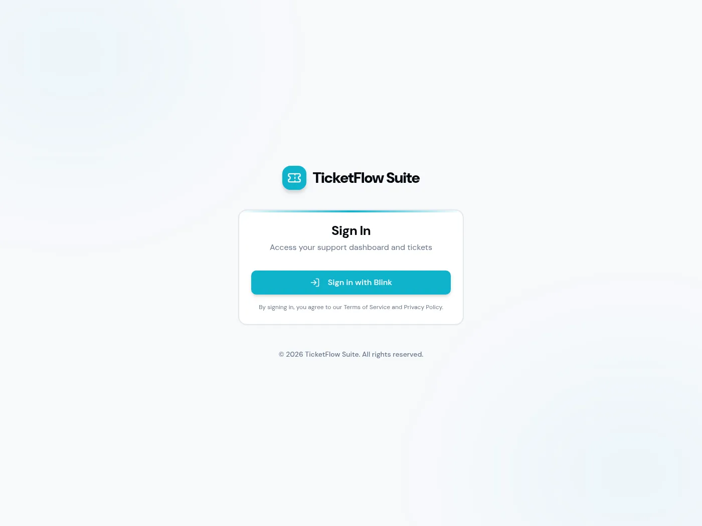 TicketFlow Suite