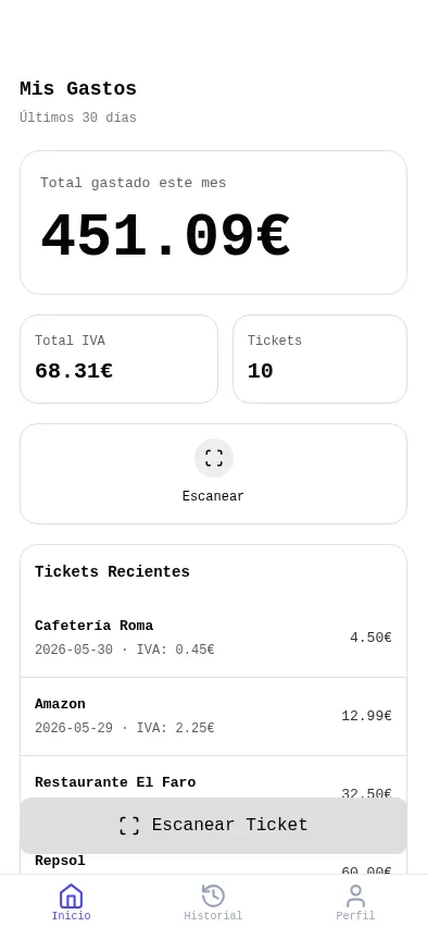TicketScan IVA App