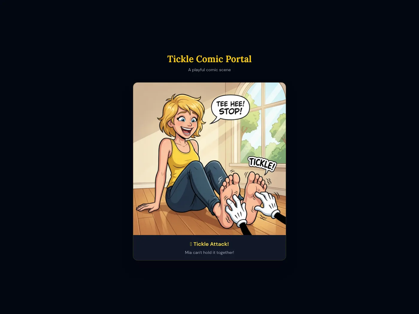 Tickle Art Comic Portal