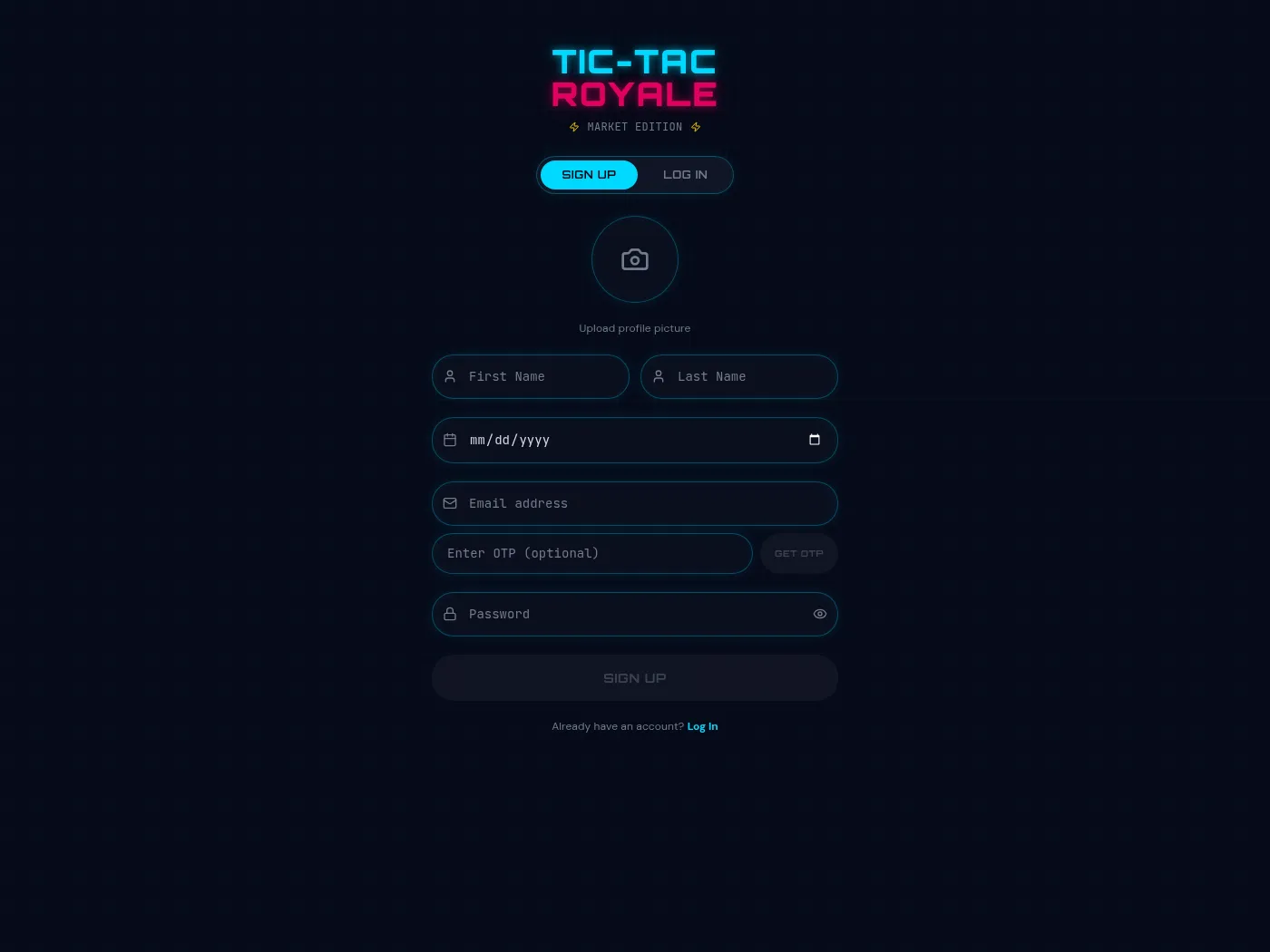 Tic-Tac-Market Royale