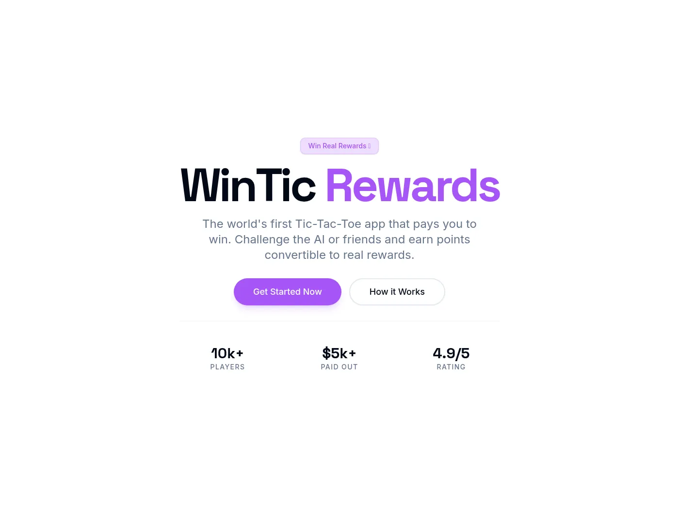 WinTic Rewards