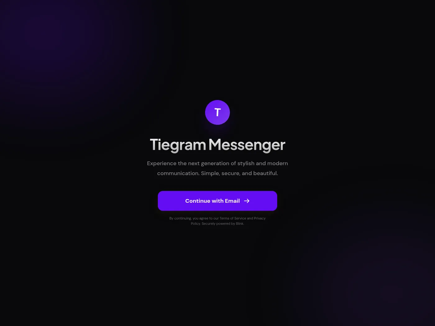 Tiegram Messenger