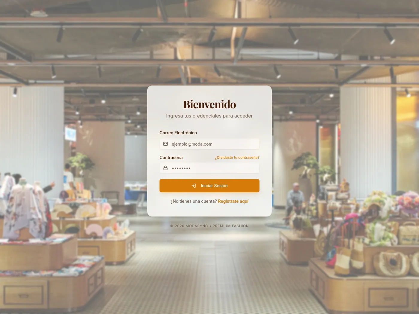 Tienda Auth Module