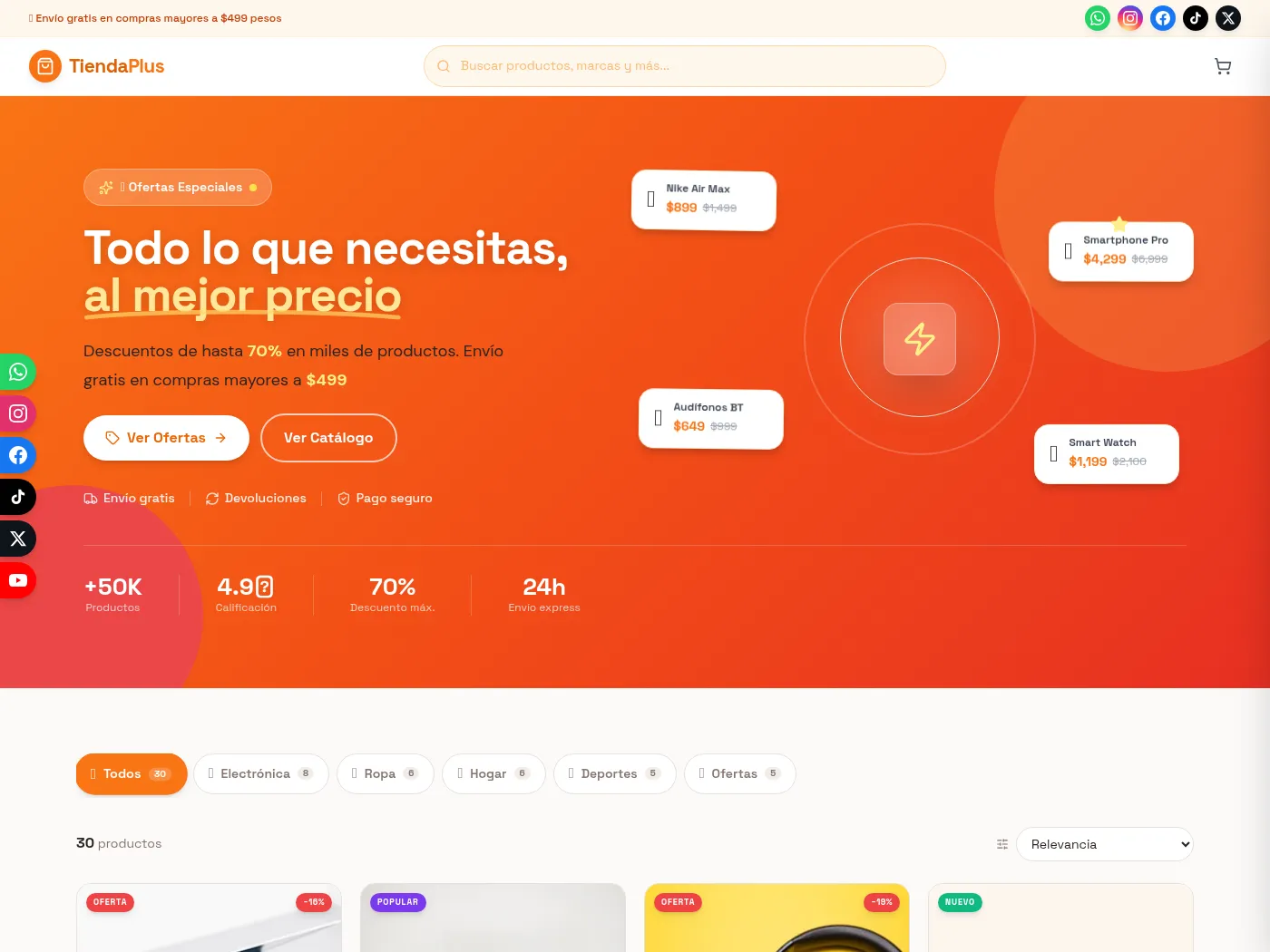 Tienda Portal Plus