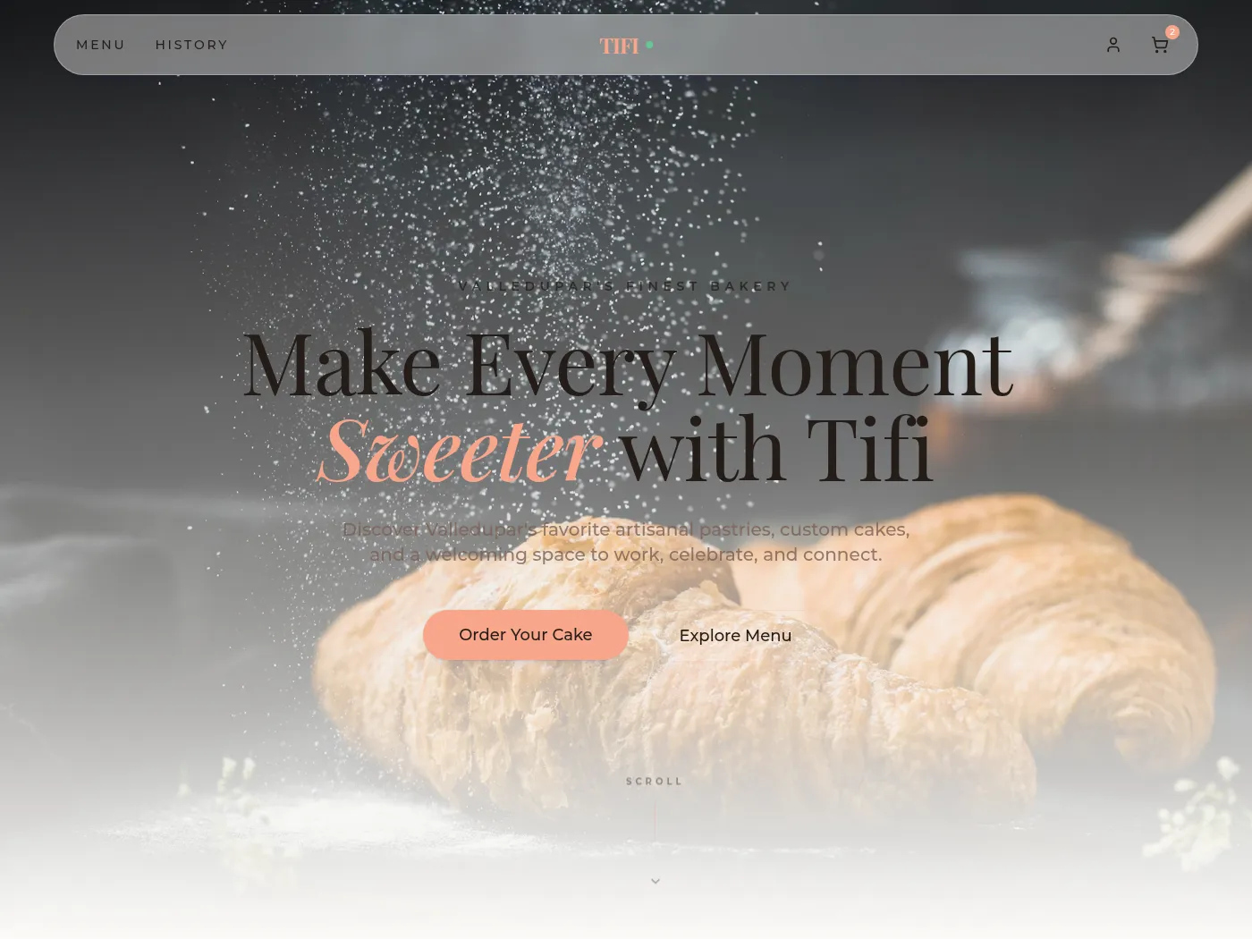 Tifi Repostería Premium Site