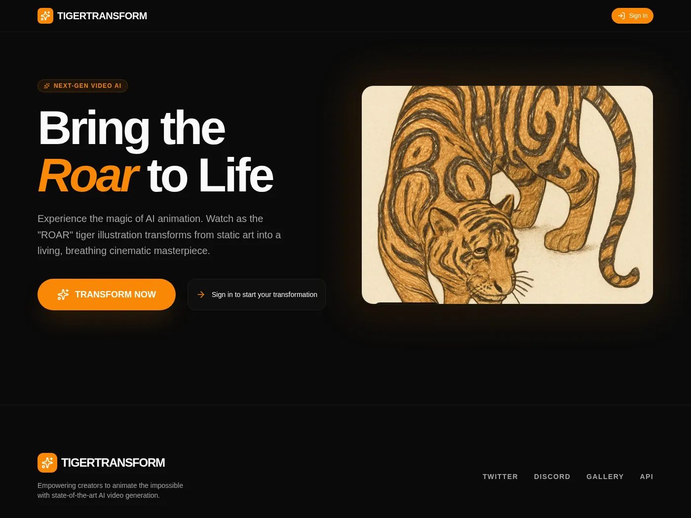 Tiger Video Transformer