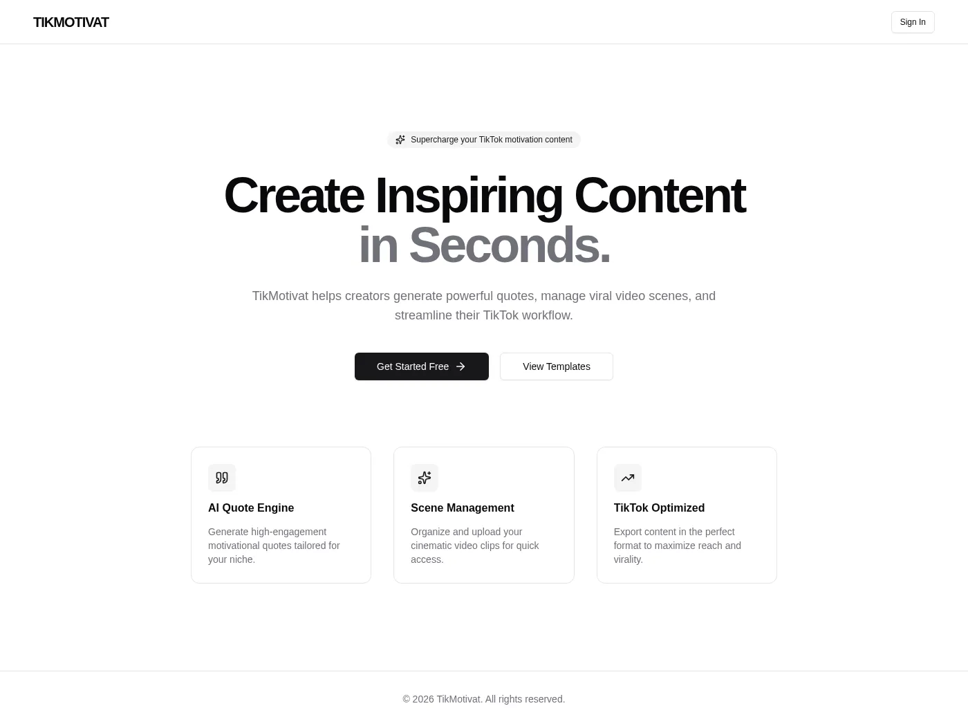 Motivation Scene Uploader