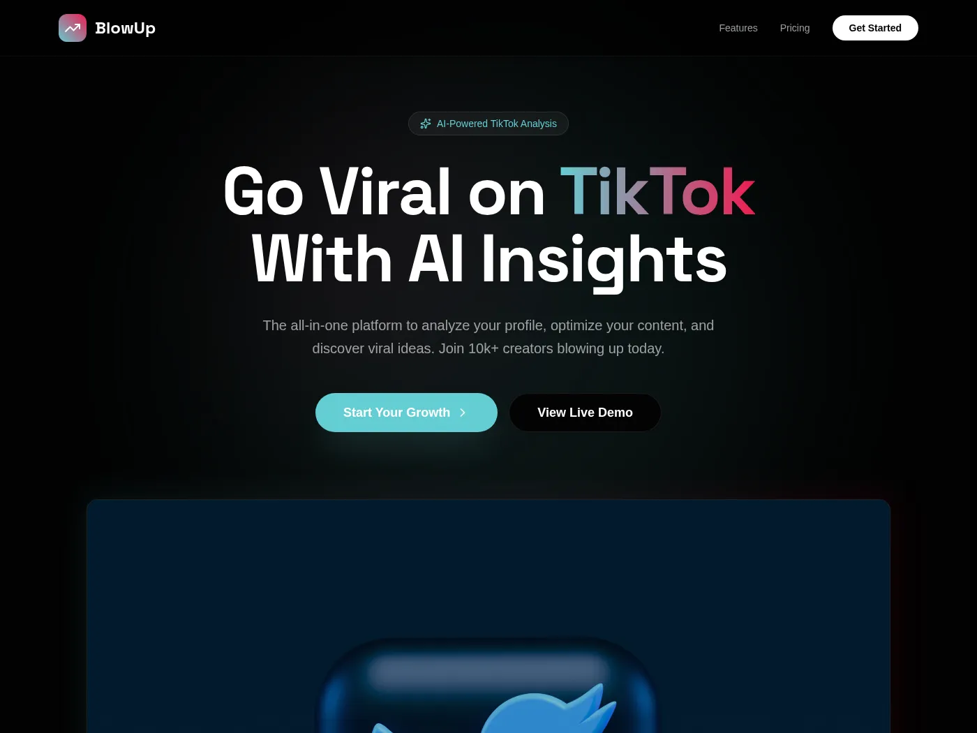 BlowUp TikTok Analyzer