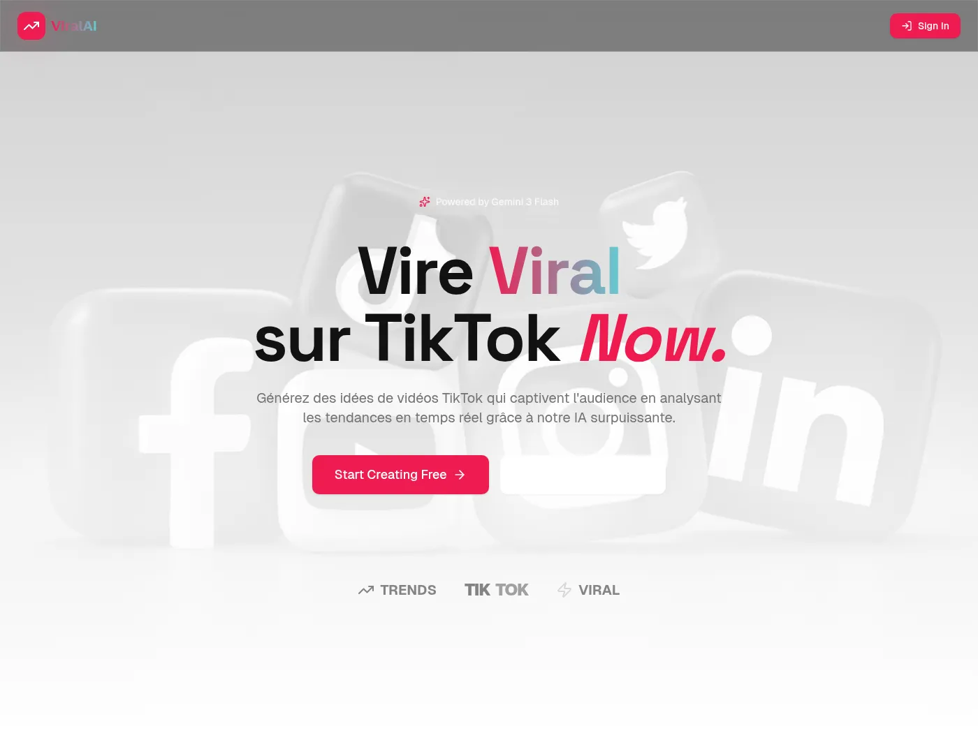 Viral TikTok AI Generator