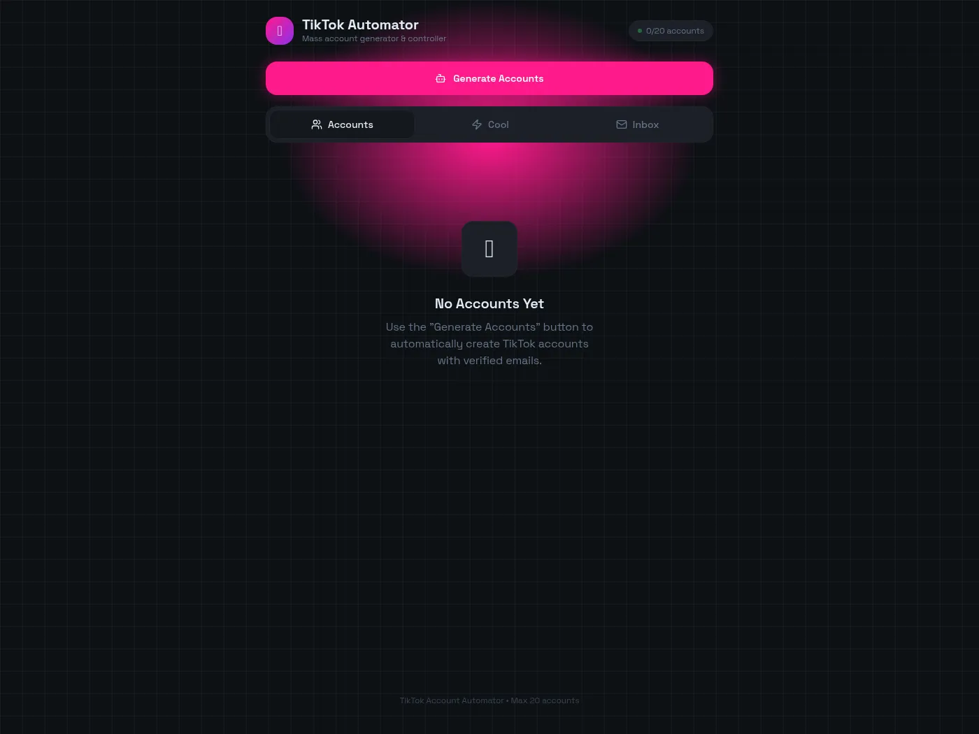 TikTok Account Automator