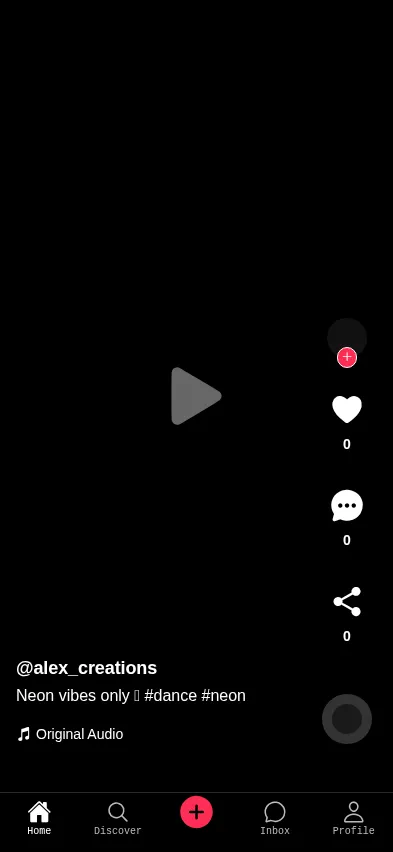 TikTok Clone App