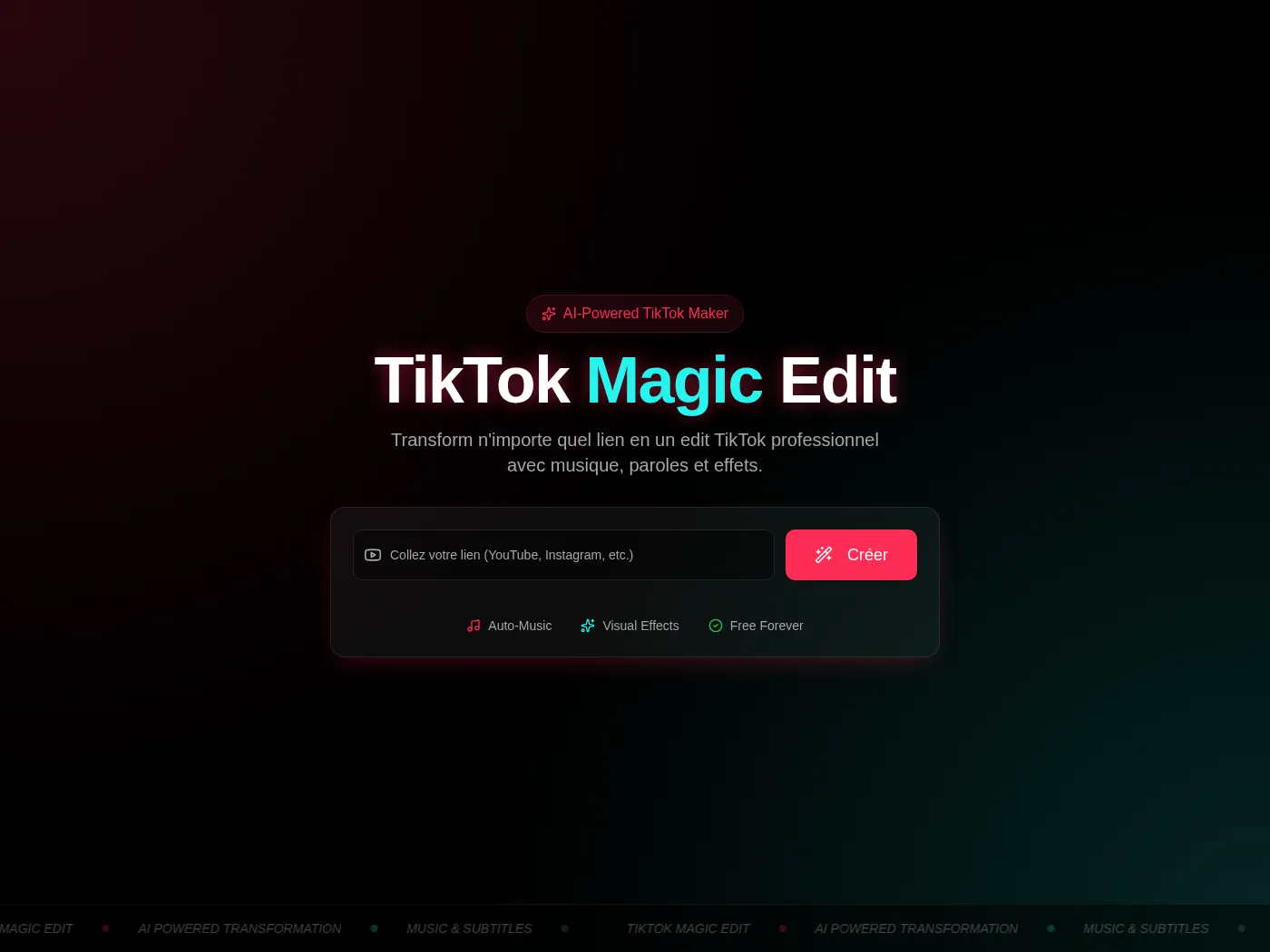 TikTok Edit Magic