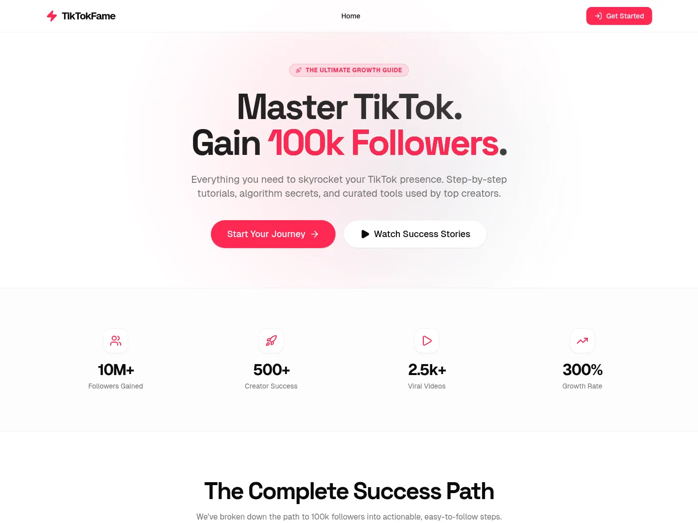 TikTok Fame Booster