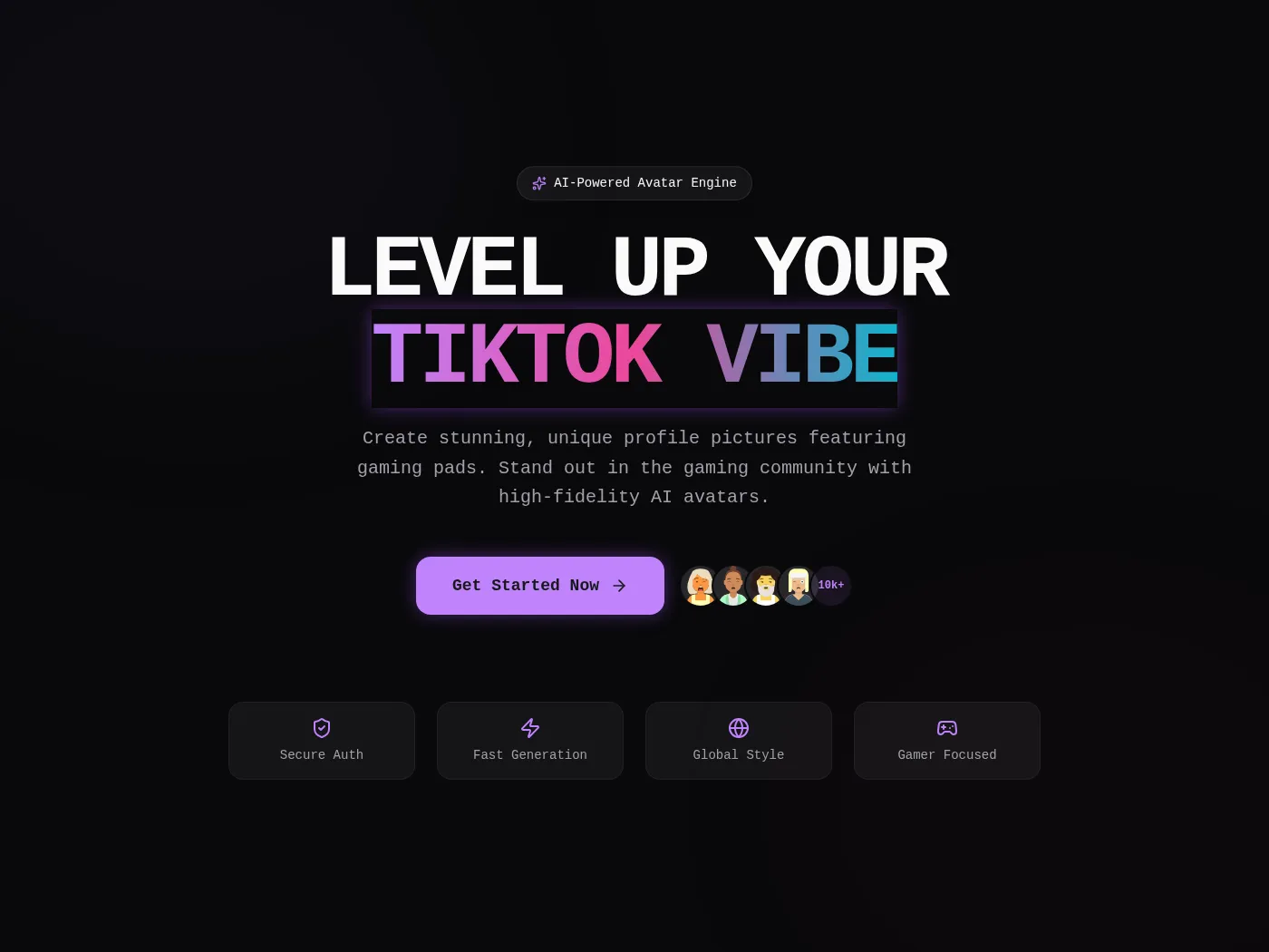 Gamer TikTok Avatar