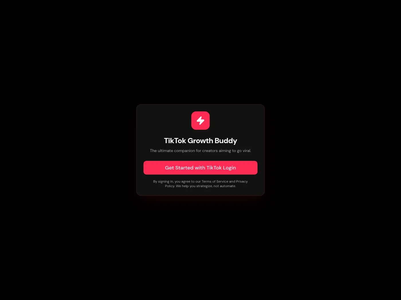 TikTok Growth Buddy