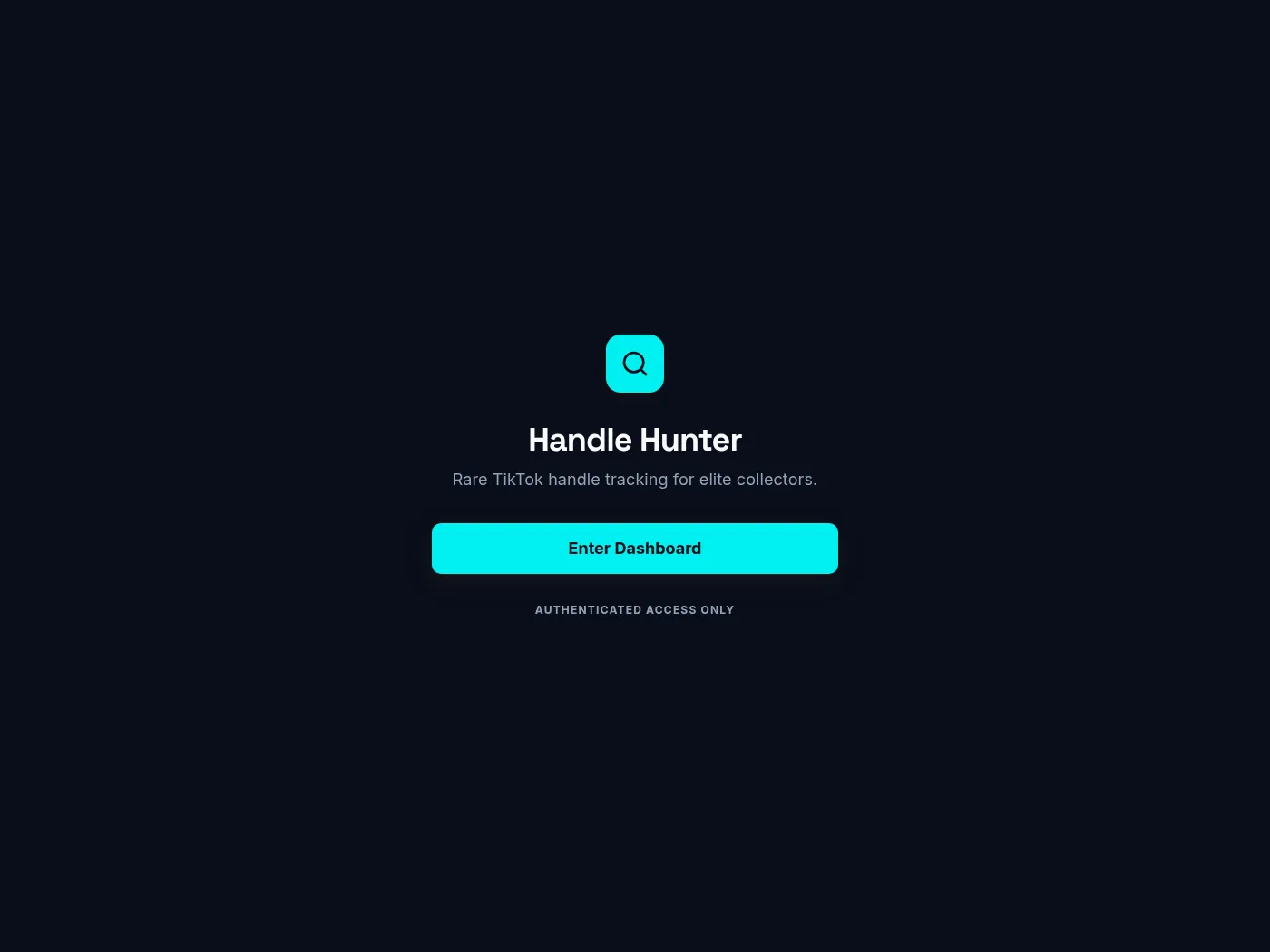 TikTok Handle Hunter