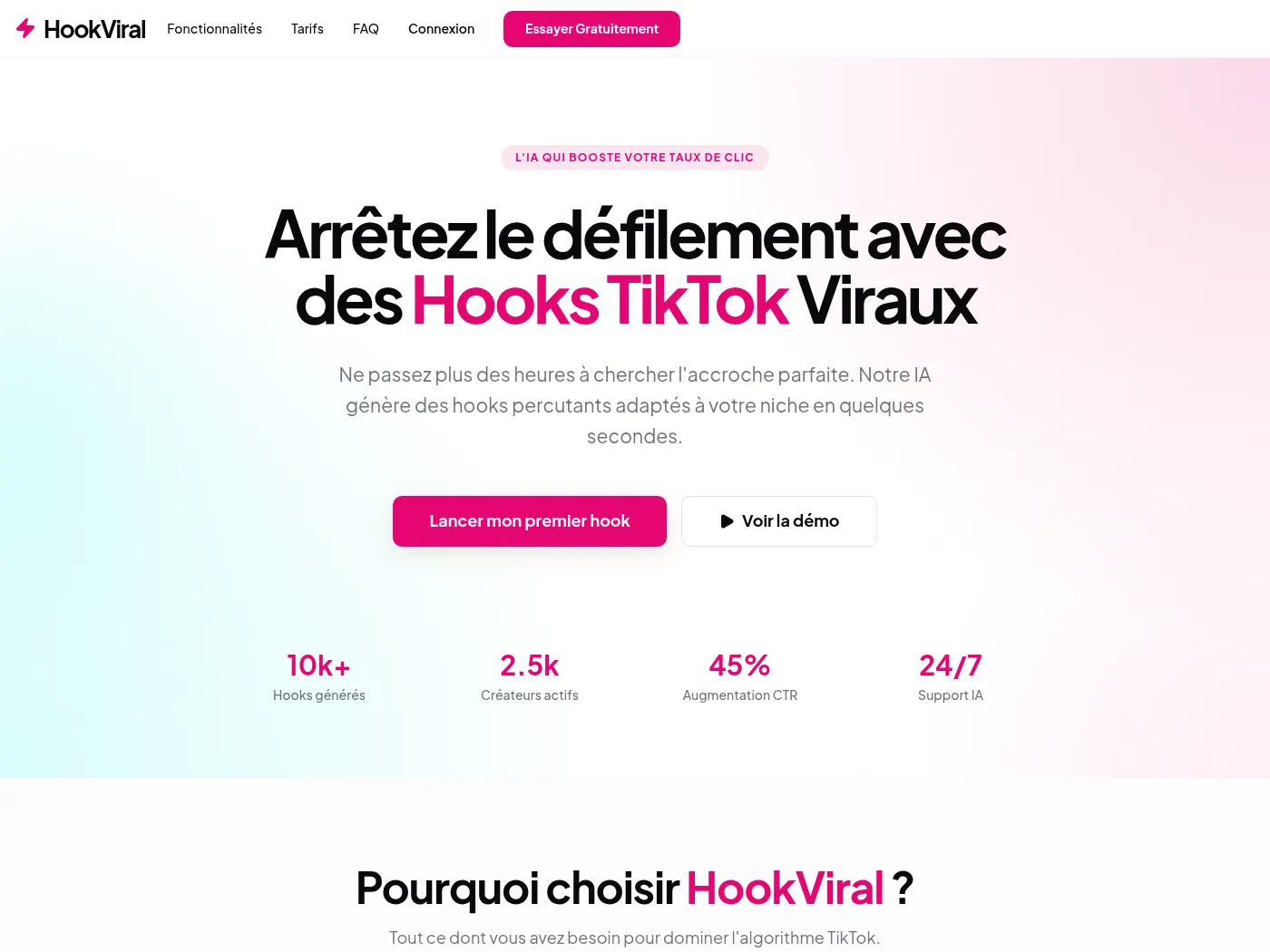 Viral TikTok Hook Generator